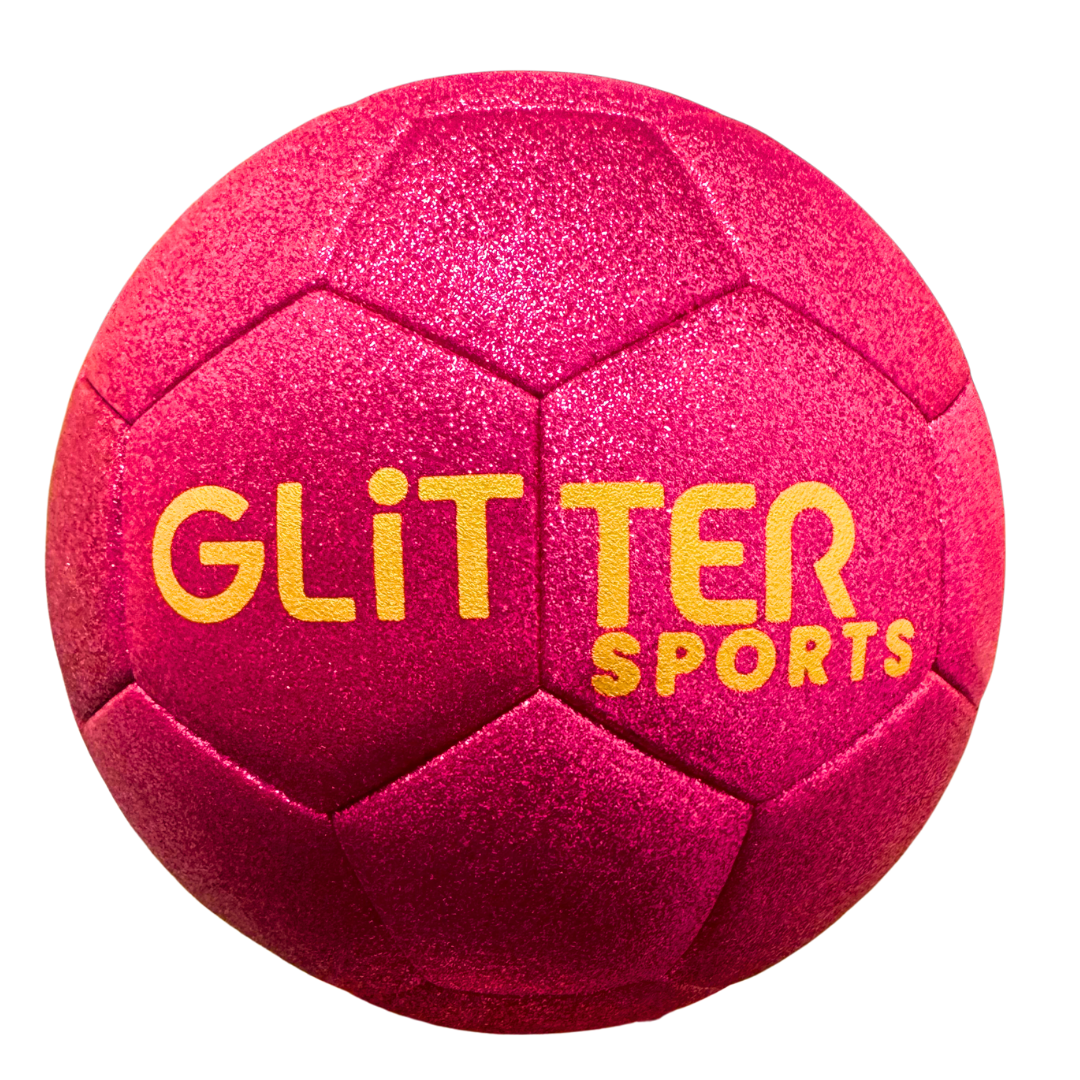 Electric Pink - Glitter Soccer Ball (OUTLET) – Glitter Sports